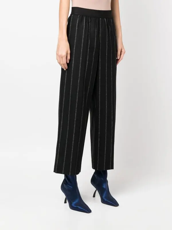 Stella McCartney Stitch Detailing Cropped Trousers