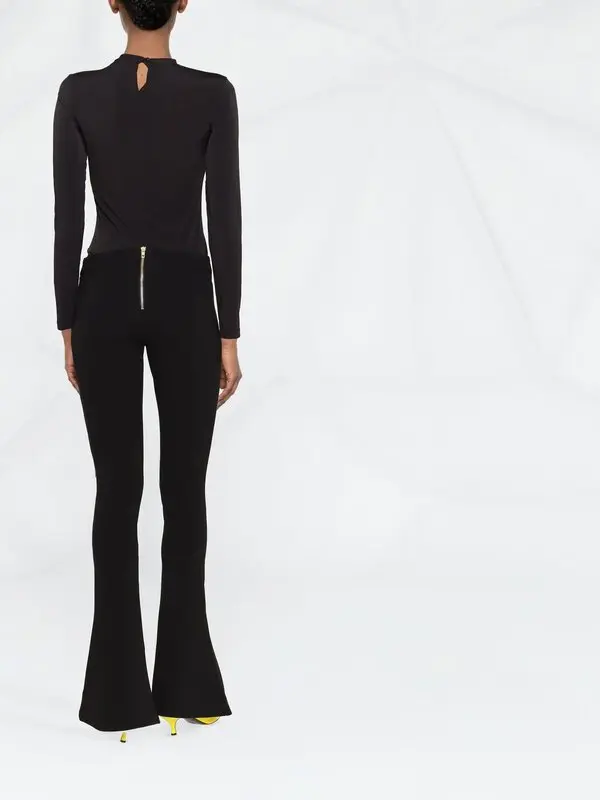 Balmain Low-waist Flared Trousers