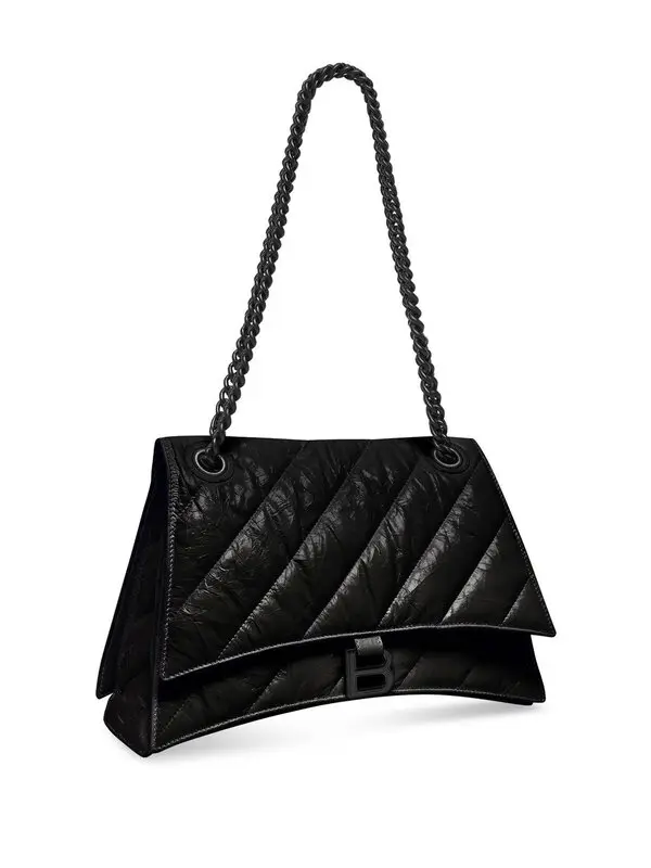 Balenciaga Large Crush Chain-strap Shoulder Bag