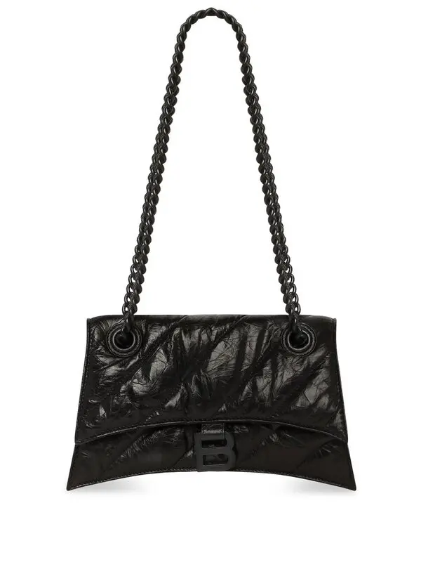 Balenciaga Small Crush Chain-strap Shoulder Bag