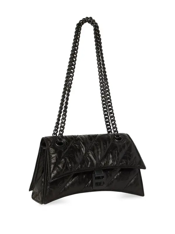Balenciaga Small Crush Chain-strap Shoulder Bag