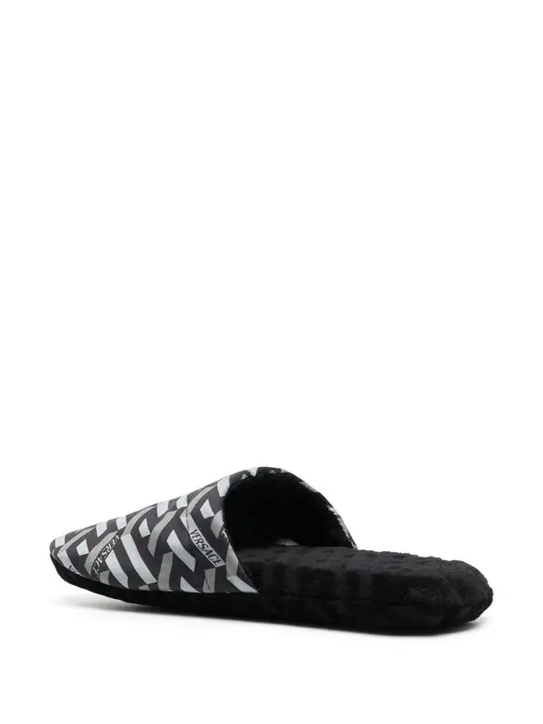 Versace La Greca Lounge Slippers
