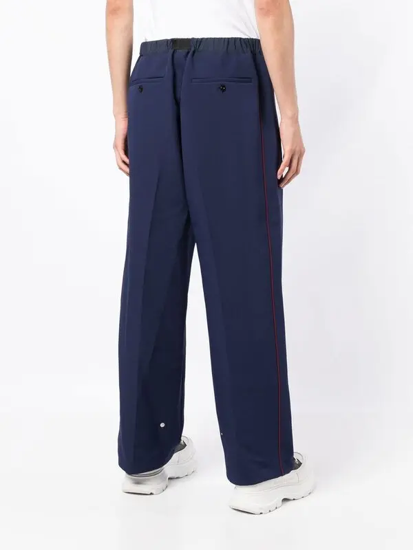 Sacai Clip-belt Wide-leg Trousers