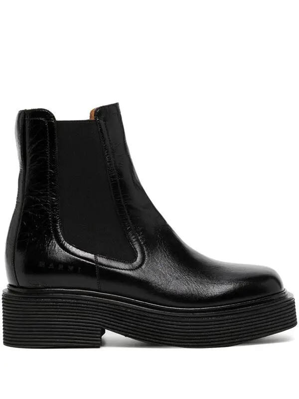 Marni Ridged-sole Chelsea Boots
