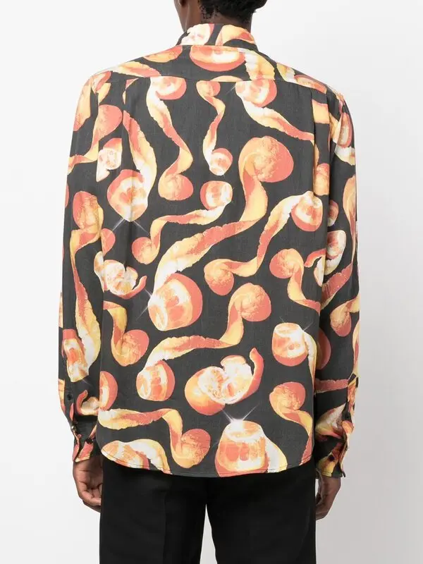Viktor & Rolf Graphic Print Long Sleeve Shirt