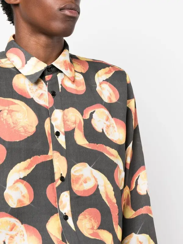 Viktor & Rolf Graphic Print Long Sleeve Shirt