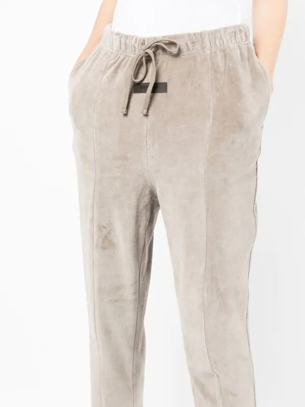 Fear Of God Taupe Velour Tapered Track Pants