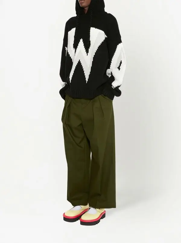 JW Anderson Pressed-crease Tailored Trousers