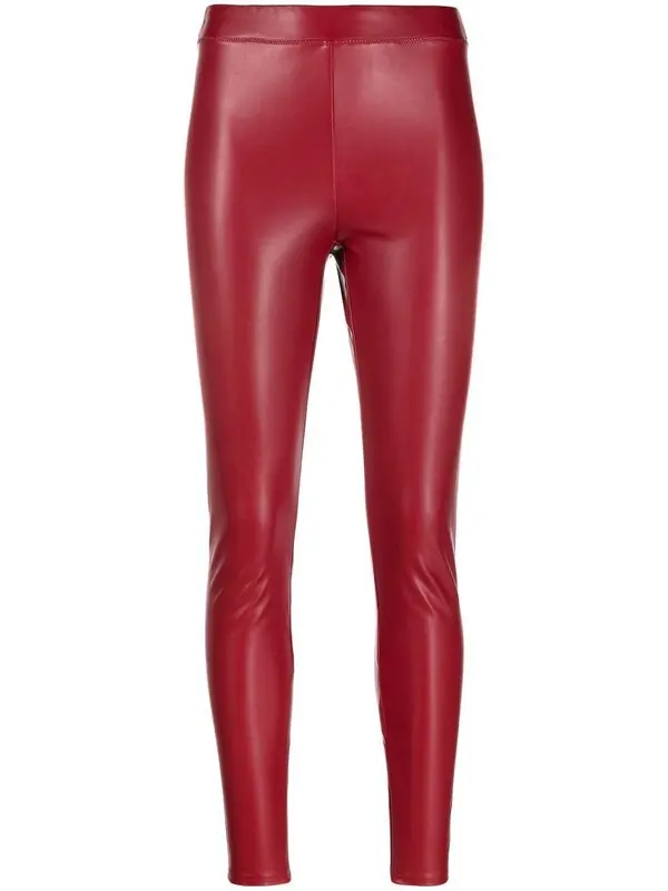 Michael Kors Leather-effect Leggings
