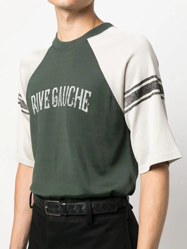 Saint Laurent Rive Gauche Raglan T-shirt