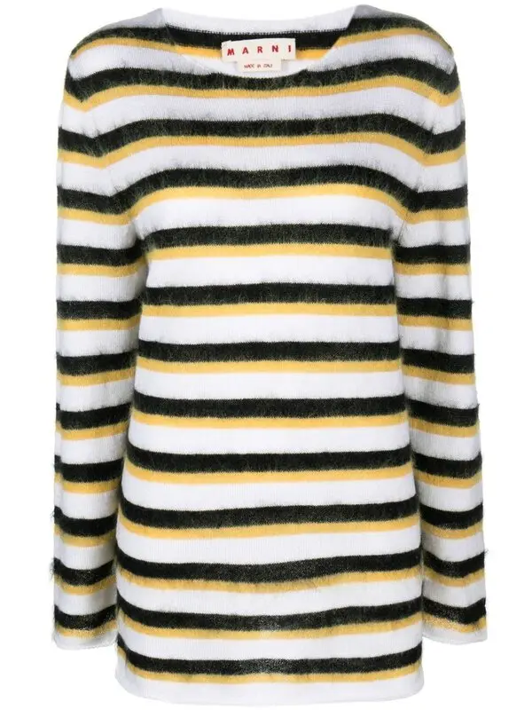 Marni Striped Brushed Jumper