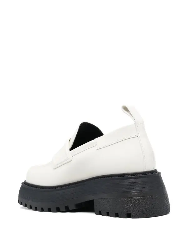 3JUIN Platform 40mm Leather Loafers