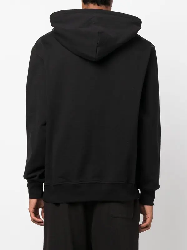 JUST DON Graphic-print Cotton Hoodie