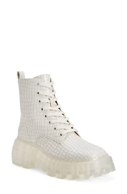 KATY PERRY The Geli Combat Boot - Cotton