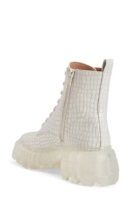 KATY PERRY The Geli Combat Boot - Cotton