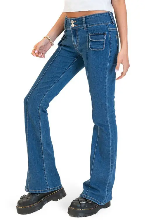 EDIKTED Harriot Flare Jeans
