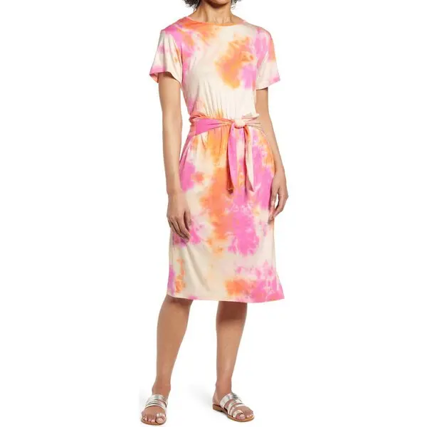 Fraiche By J Tie Dye Midi Dress