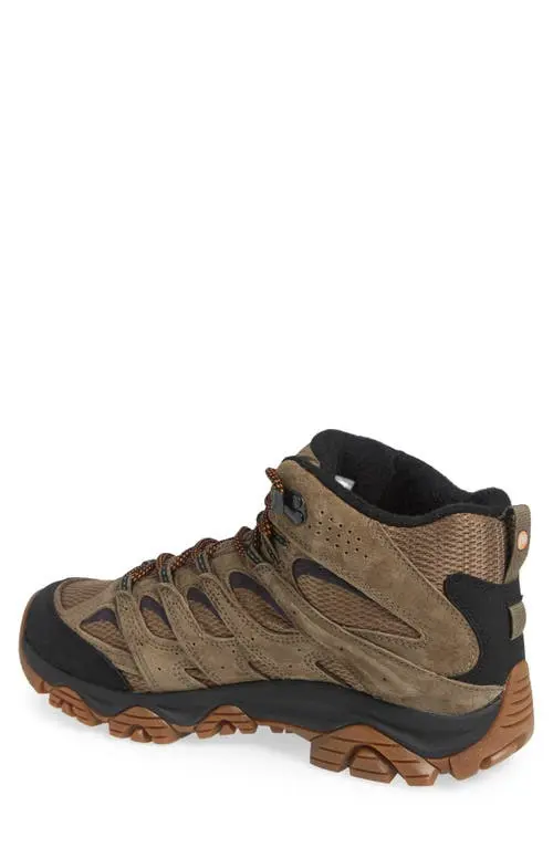 Merrell Moab 3 Mid Waterproof Hiking Shoe - Olive/ Gum