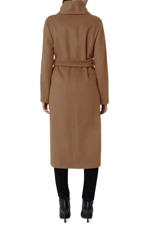 Akris Wool-blend Coat - Malt