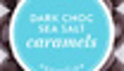 SUGARFINA Dark Chocolate Sea Salt Caramel 4-piece Candy Cubes