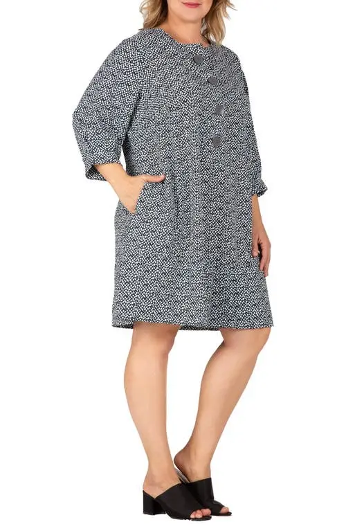 STANDARDS & PRACTICES Long Sleeve Flounce Dress