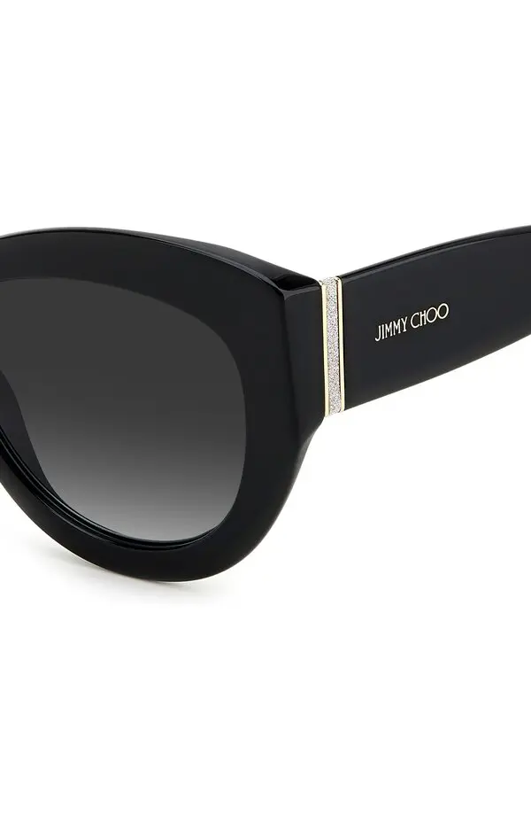 Jimmy Choo Xena Black Cat-Eye Sunglasses Jimmy Choo XENA/S 0807 9O Women main image 3