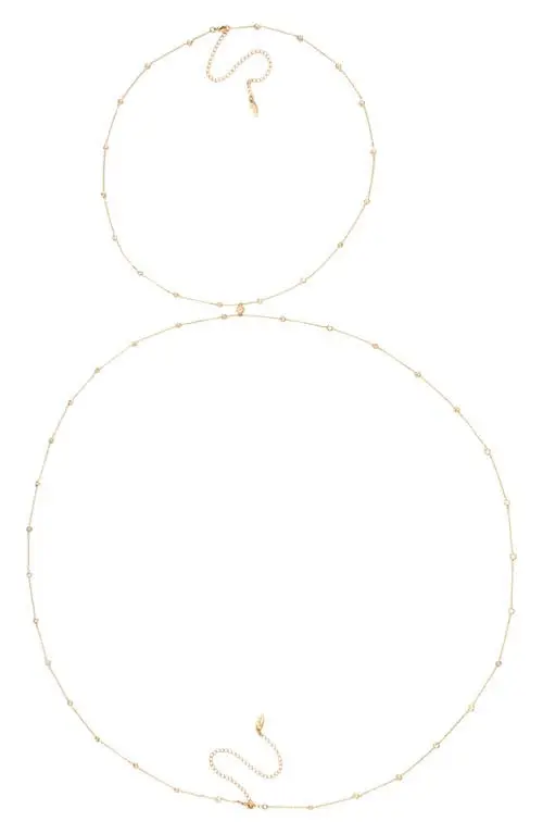Ettika Simple Body Chain - Gold