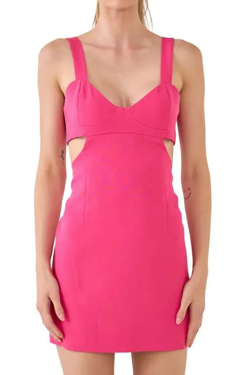 Endless Rose Cutout Mini Dress