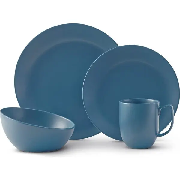 NAMBE Orbit 4-piece Place Setting - Blue
