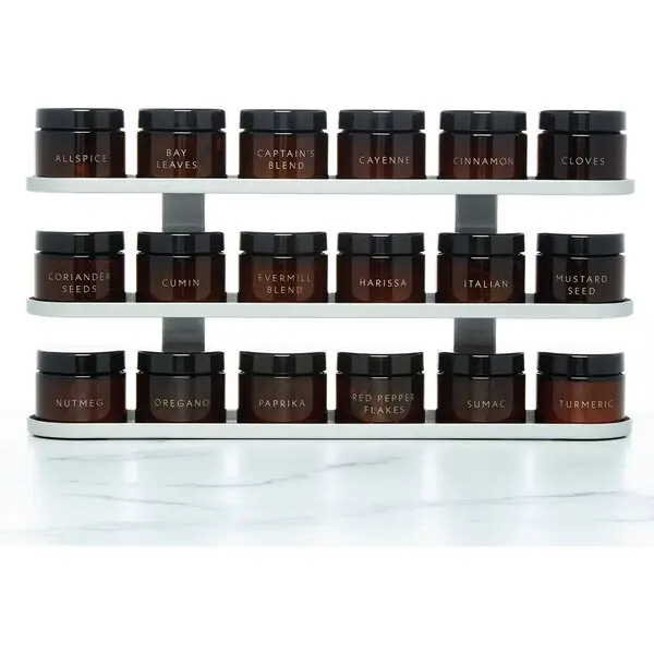 EVERMILL The Countertop Spice Rack - Silver