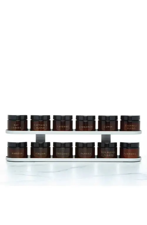 EVERMILL The Countertop Spice Rack - Silver