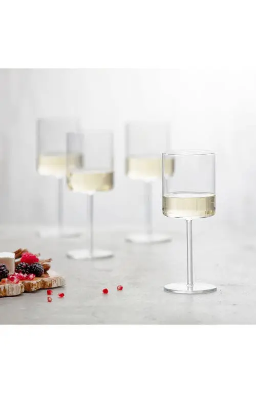 FORTESSA Schott Zwiesel Modo Set Of 4 White Wine Glasses