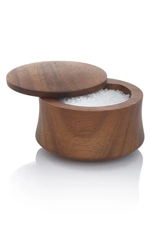 NAMBE Nara Acacia Wood Salt Cellar