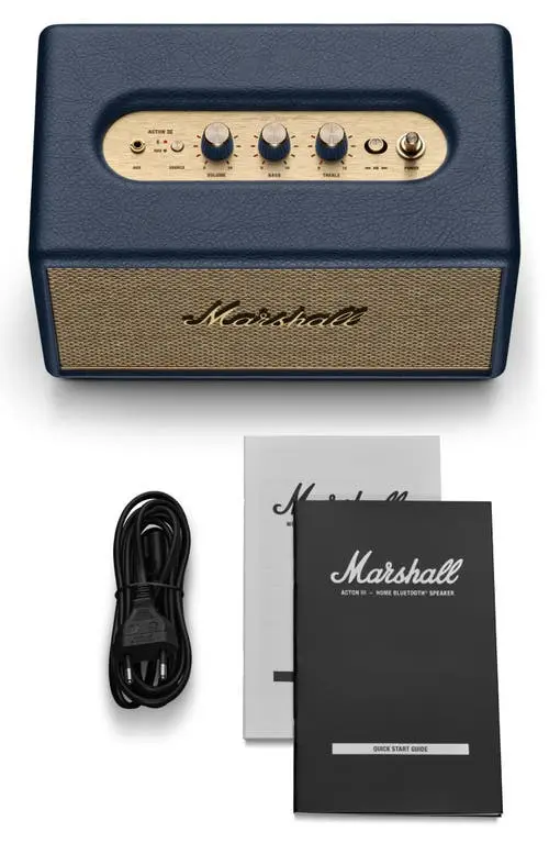 Marshall Acton Iii Bluetooth® Speaker - Midnight Blue