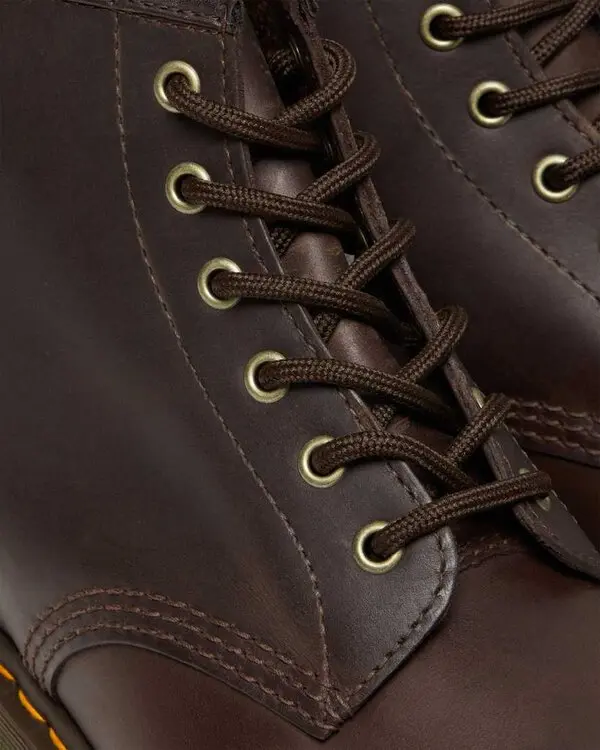 Dr. Martens 101 Crazy Horse Leather Ankle Boots - Brown