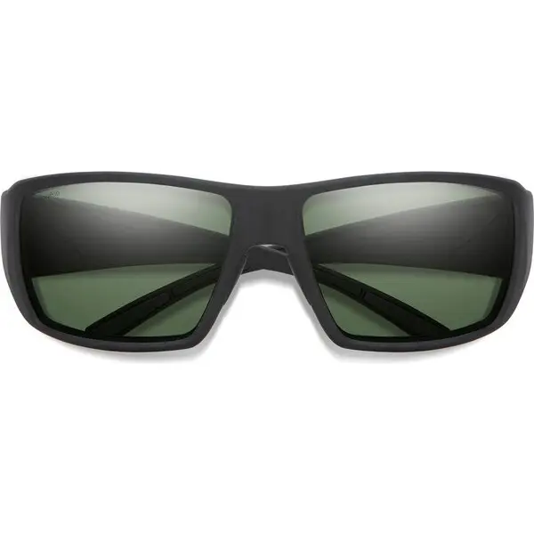 SMITH Guides 62mm Chromapop™ Polarized Sunglasses - Black / Chromapop Gray Green