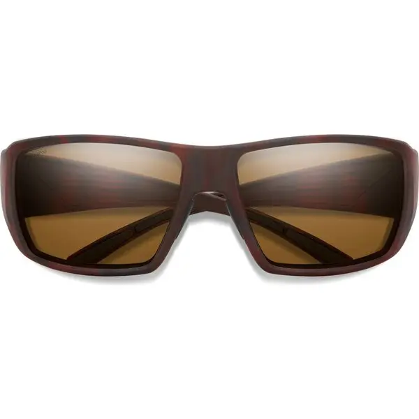 SMITH Guides 62mm Chromapop™ Polarized Sunglasses - Matte Tortoise / Brown