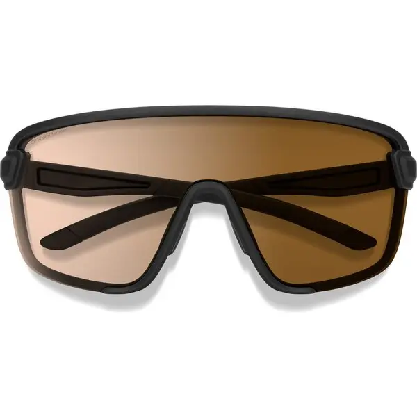 SMITH Bobcat 135mm Chromapop™ Shield Sunglasses - Matte Black / Brown