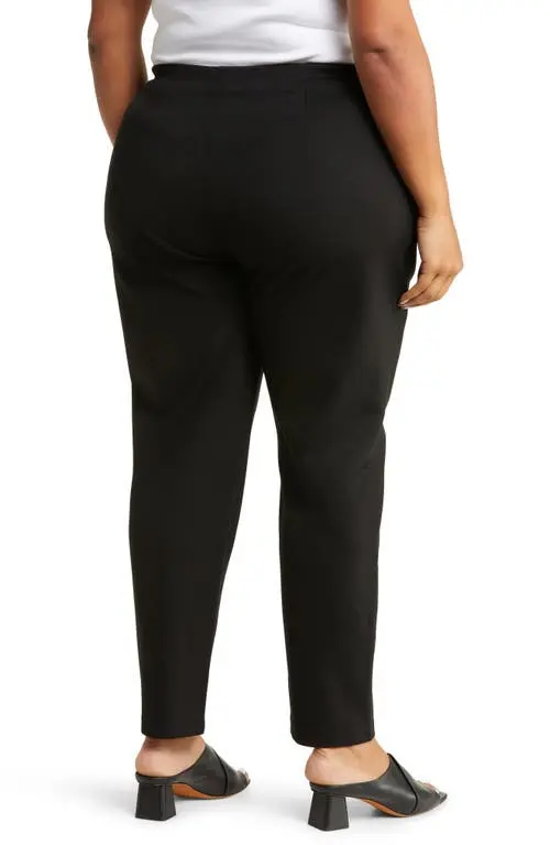 Eileen Fisher Slim Ankle-length Pants - Black