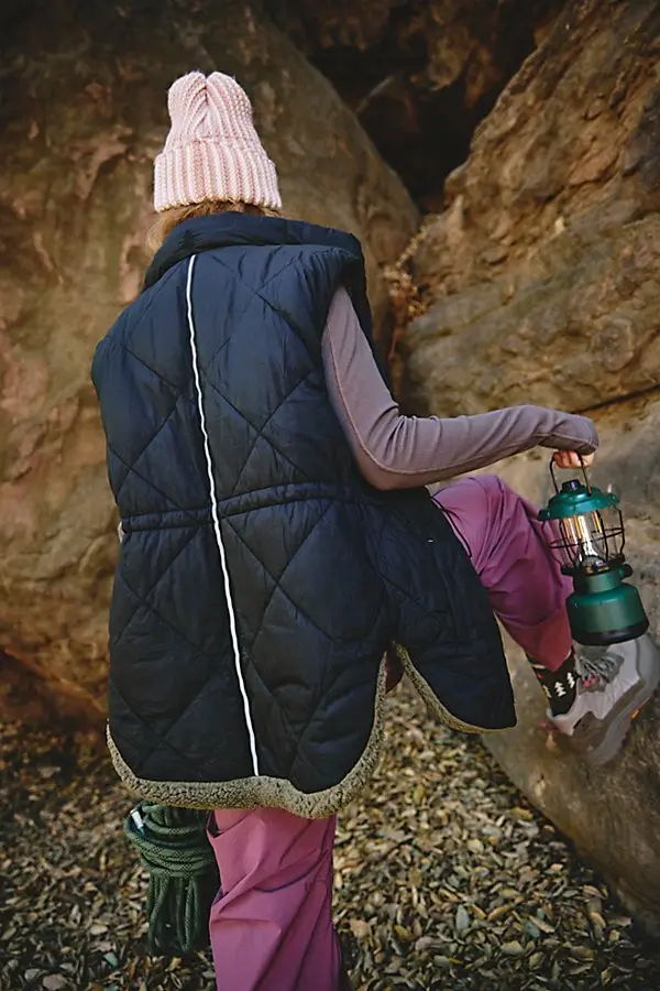 Free People Venture On Reversible Puffer Vest