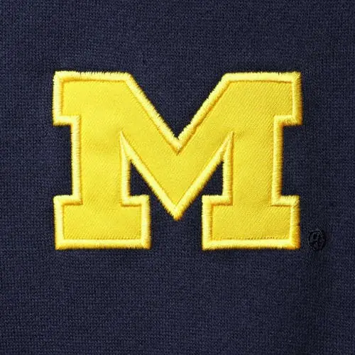COLOSSEUM Michigan Wolverines Tortugas Logo Quarter-zip Jacket