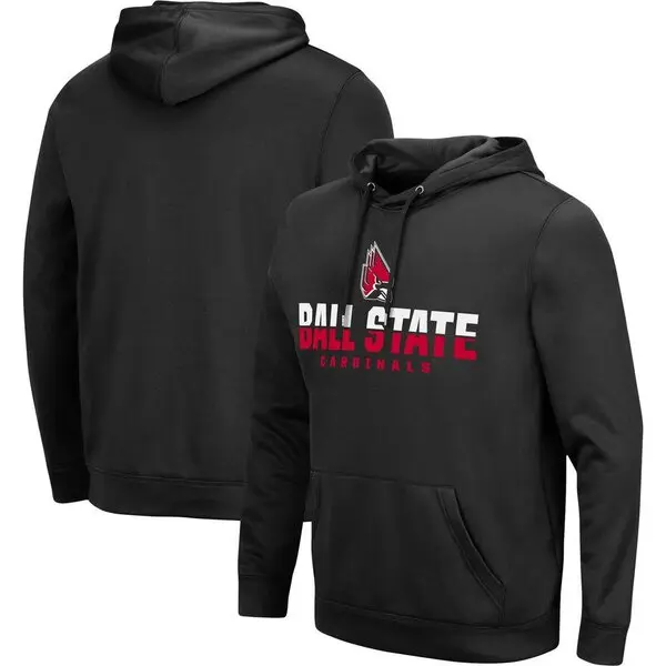 COLOSSEUM Ball State Cardinals Lantern Pullover Hoodie