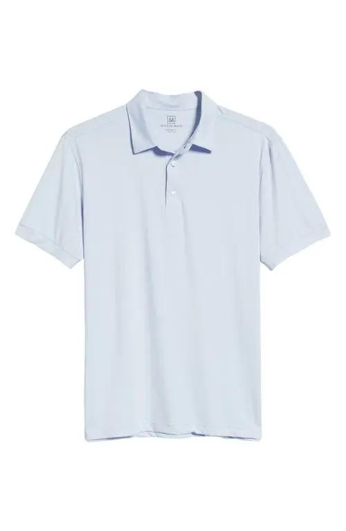 Mizzen+main Versa Solid Golf Polo - Sky Solid