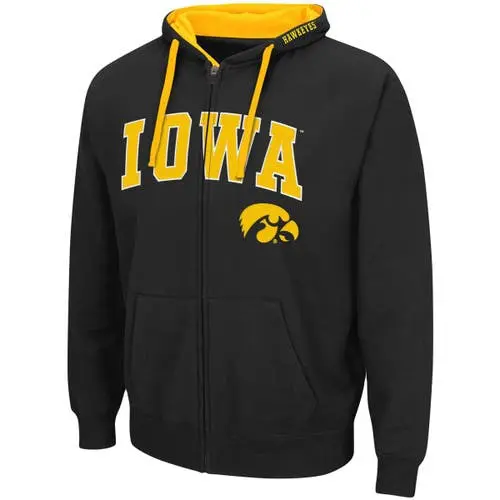 COLOSSEUM Iowa Hawkeyes Big & Tall Full-zip Hoodie