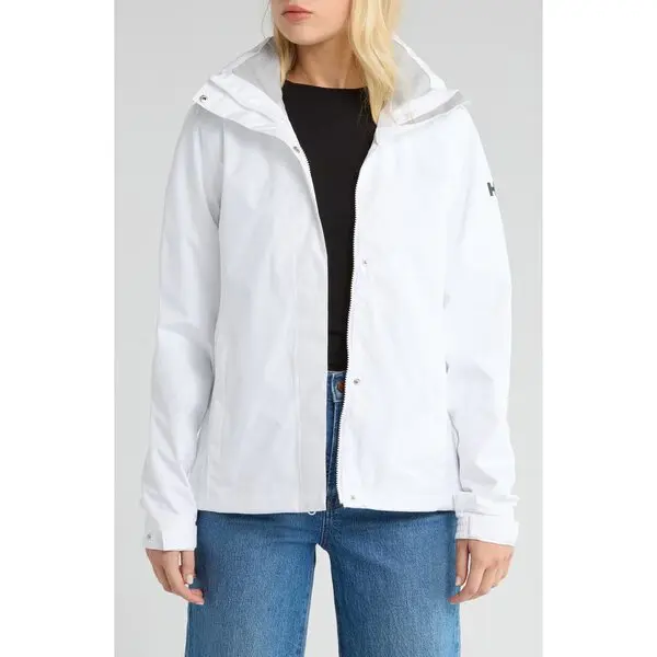 Helly Hansen W Aden Hooded Jacket - White