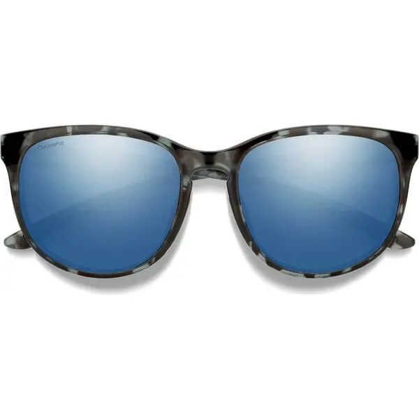 SMITH Lake Shasta 56mm Chromapop™ Polarized Sunglasses - Sky Tortoise / Chromapop Blue