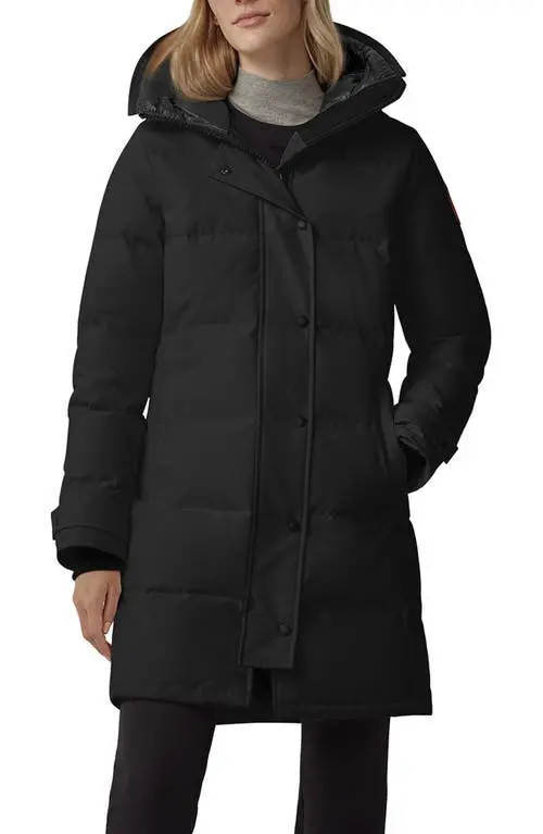 Canada Goose Shelburne Water Resistant Down Parka - Black