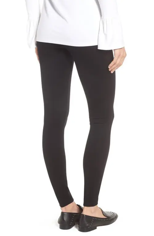 Lyssé Ntials Center Seam Ponte Leggings - Black
