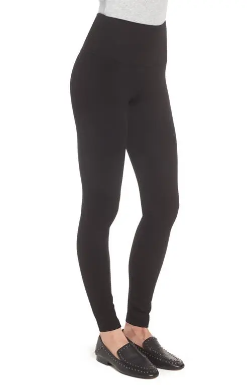 Lyssé Ntials Center Seam Ponte Leggings - Black