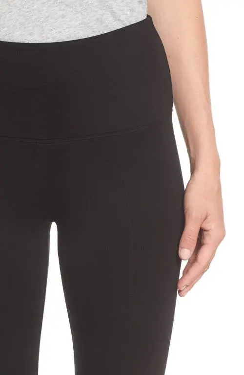 Lyssé Ntials Center Seam Ponte Leggings - Black